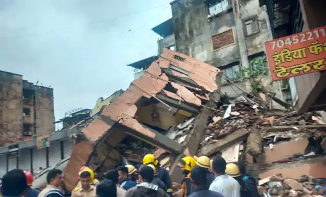 3-Storey Building Collapses In Navi Mumbai, Several Feared Trapped